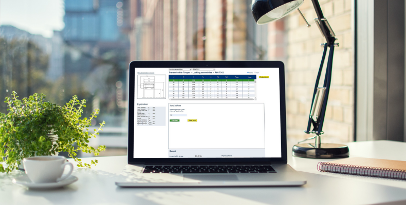 Online Calculator Simplifies Locking Assembly Selection | RINGFEDER®